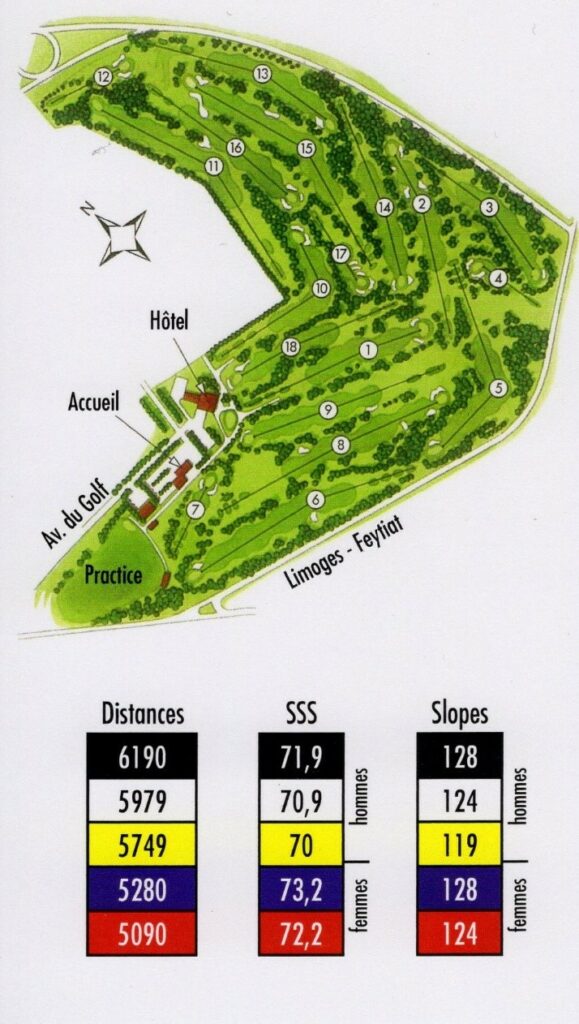 Golf - Le parcours - Le Domaine du Golf